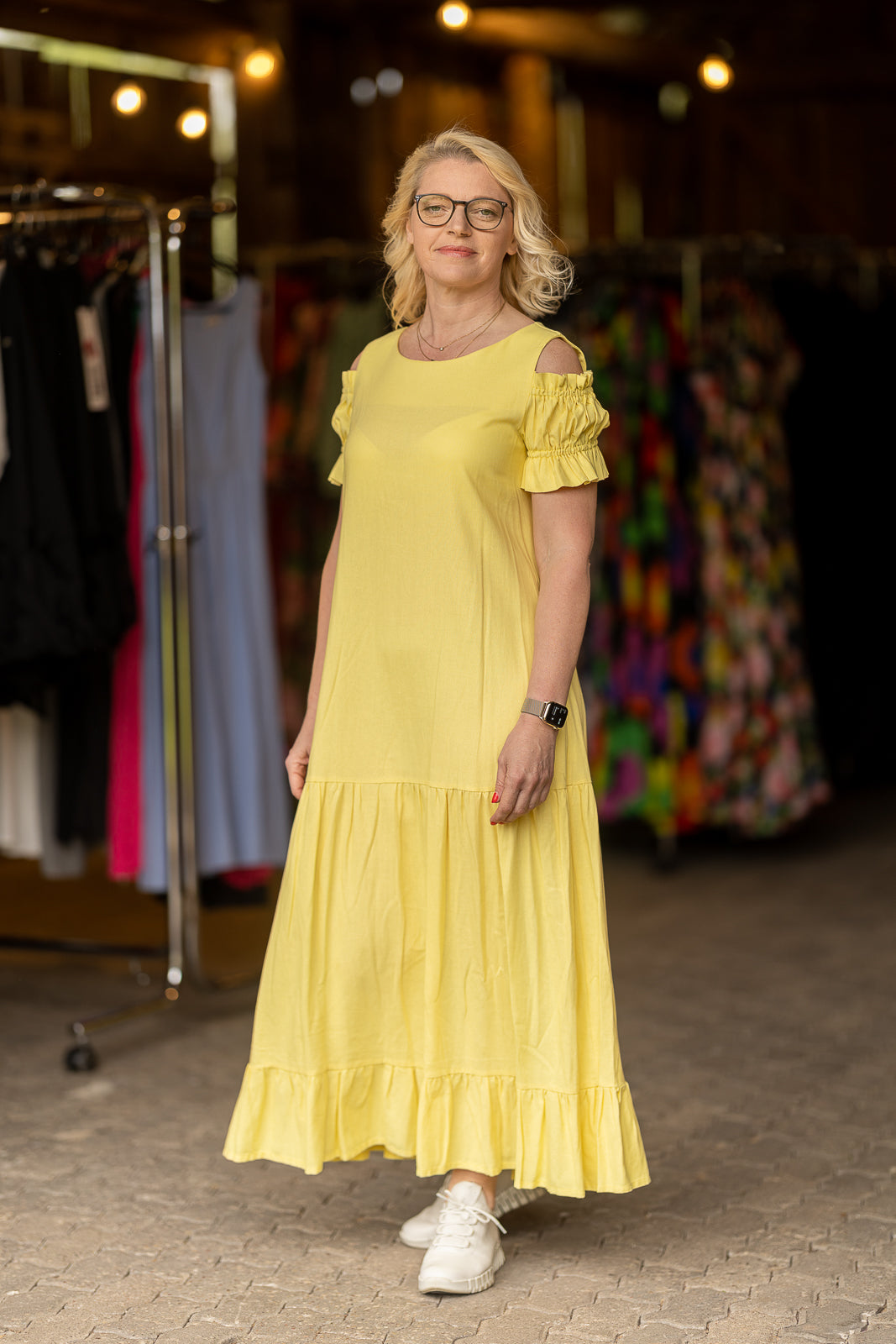 Kleita "Gayane" dzeltena – MayraLatvia